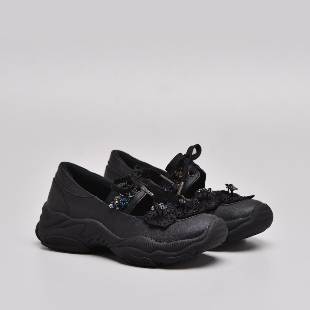 Jual Adorable Projects - Kehlani Sneakers Black - Sepatu Wanita ...