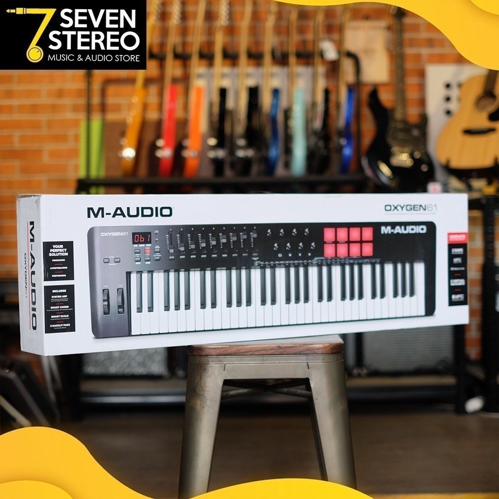 Jual M-Audio Oxygen 61 MK V MK5 Midi Controller keyboard 61 keys ...