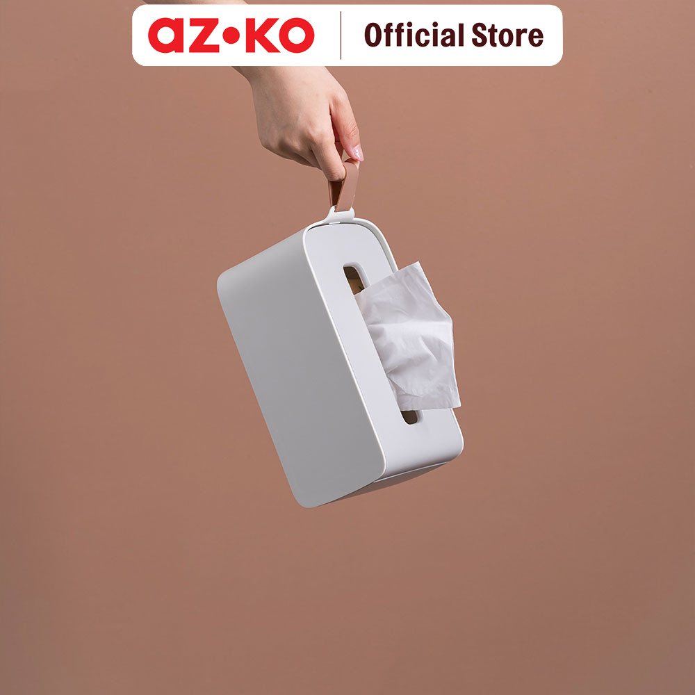 Jual AZKO Stora Kotak Tisu - Putih Tissue Box Holder Tempat Tisu ...