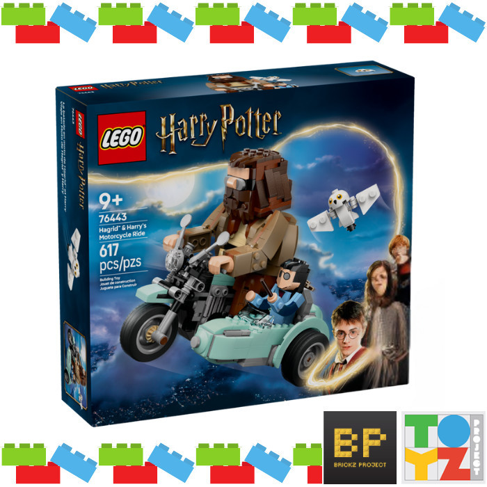 Jual Lego 76443 Harry Potter - Hagrid & Harry's Motorcycle Ride Bp01 ...