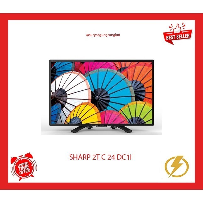 Jual DIGITAL LED TV SHARP 24 INCH - 2TC 24 DC1I | Shopee Indonesia