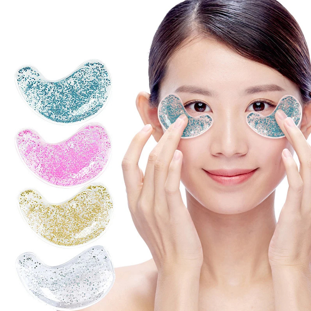 Jual Gel Eye Bag Pat Reusable Gel Eye Ice Pack Hot Cold Eye Pates ...