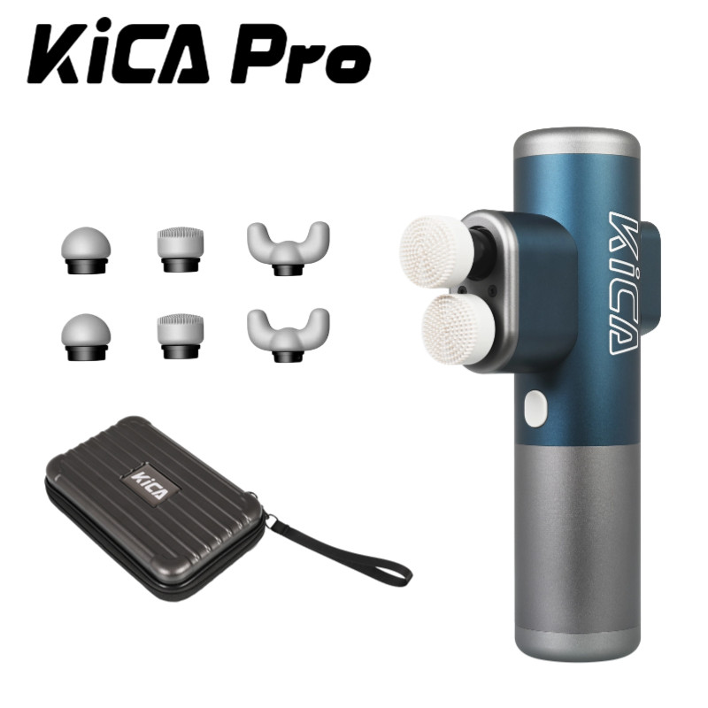 Jual KICA Pro Double Head Massage Gun Smart Body Massager for Electric ...