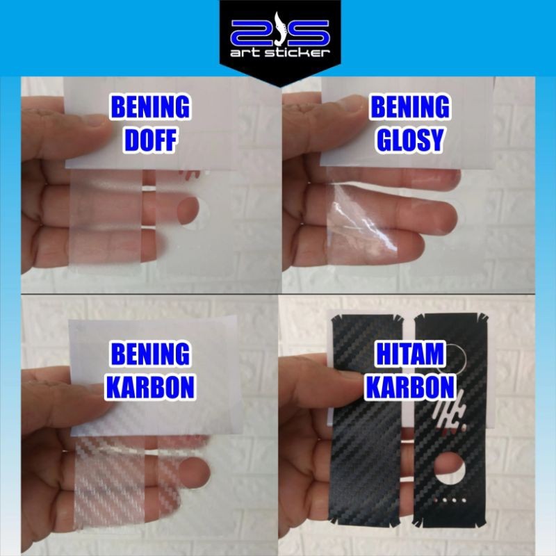 Jual Stiker Guard Skin Pelindung Bening Transparan Karbon Wrapp Clear ...