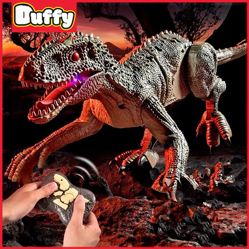 Jual Duffy toys 2.4G Remote Control Dinosour Raptor Model Mainan ...