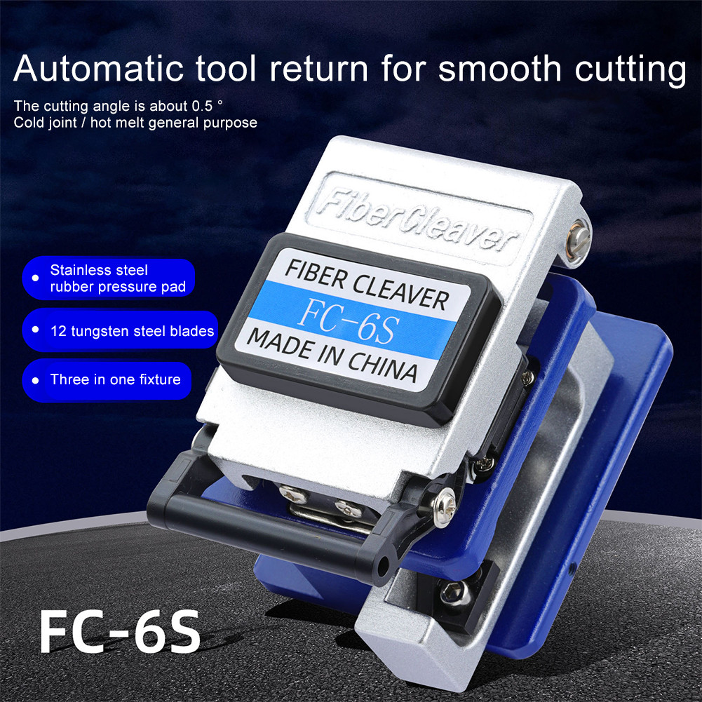 Jual Fiber Optik Konektor CLEAVER FC-6S Alat Pemotong Serat Optik ...