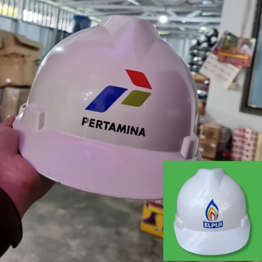 Jual Helm Proyek (include inner ring) / Safety Helmet Helm Safety LPG ...