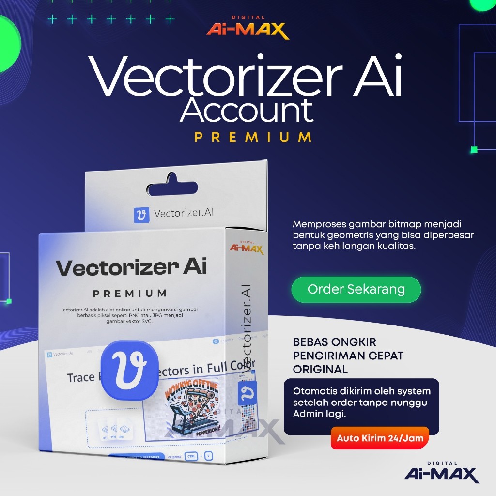 Jual [] VECTORIZER AI PRO MAX - Auto Convert Design 24/7 Unlimited ...