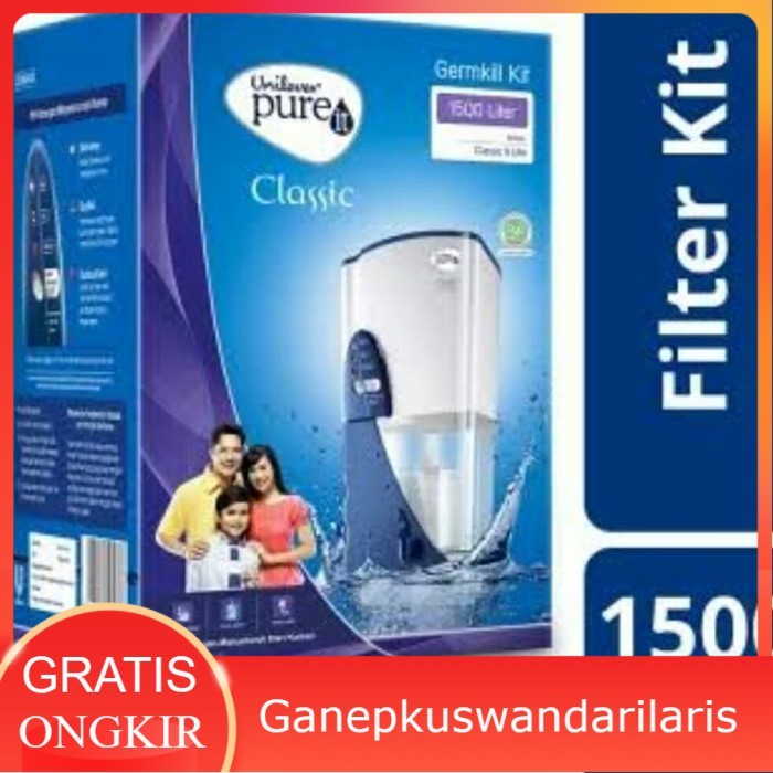 Jual Pure it Unilever Germ kill filter 1500 Liter 9 & 23 Liter ...