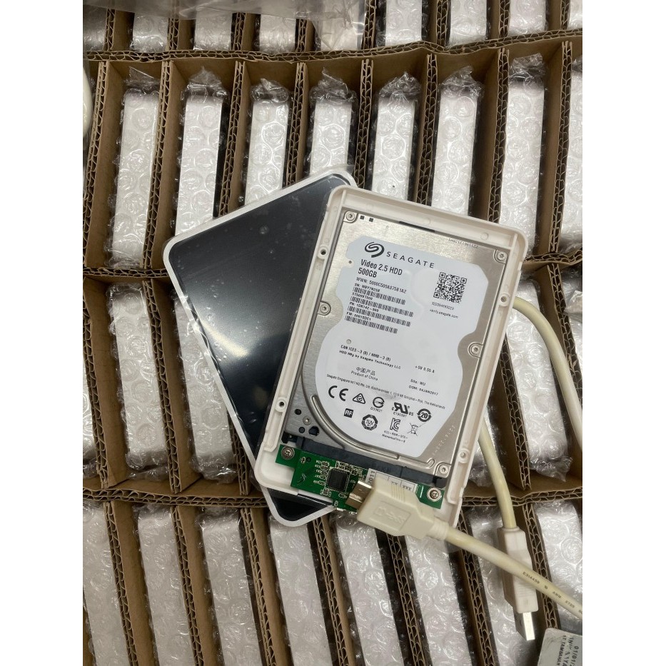 Jual ALUMUNIUM ENCLOSURE + SEAGATE 2.5" 500GB [HDD CASE 2.5"] | Shopee ...