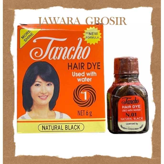 Jual Tancho Semir Rambut 6gr Bubuk Tancho Hair Dye Original | Shopee ...