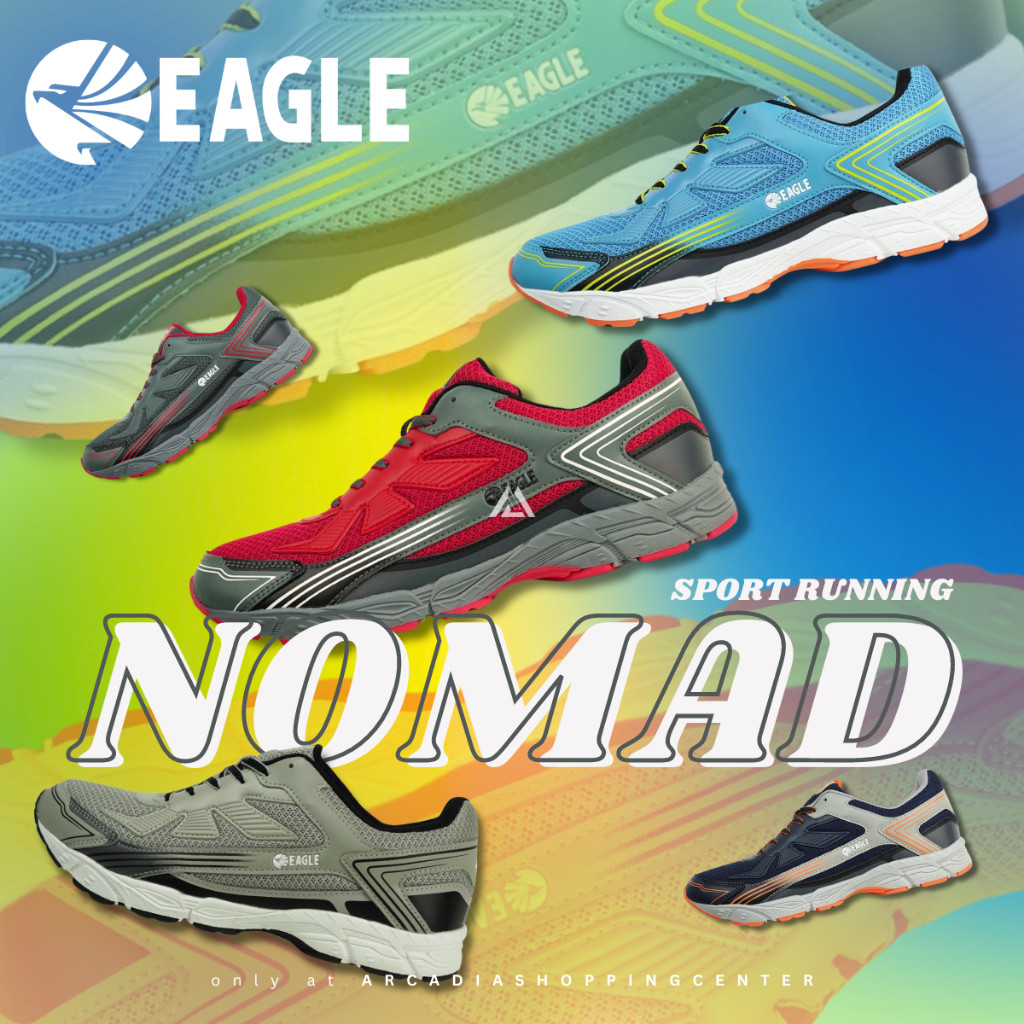 Jual EAGLE NOMAD RUNNING SEPATU LARI PRIA DAN WANITA | Shopee Indonesia
