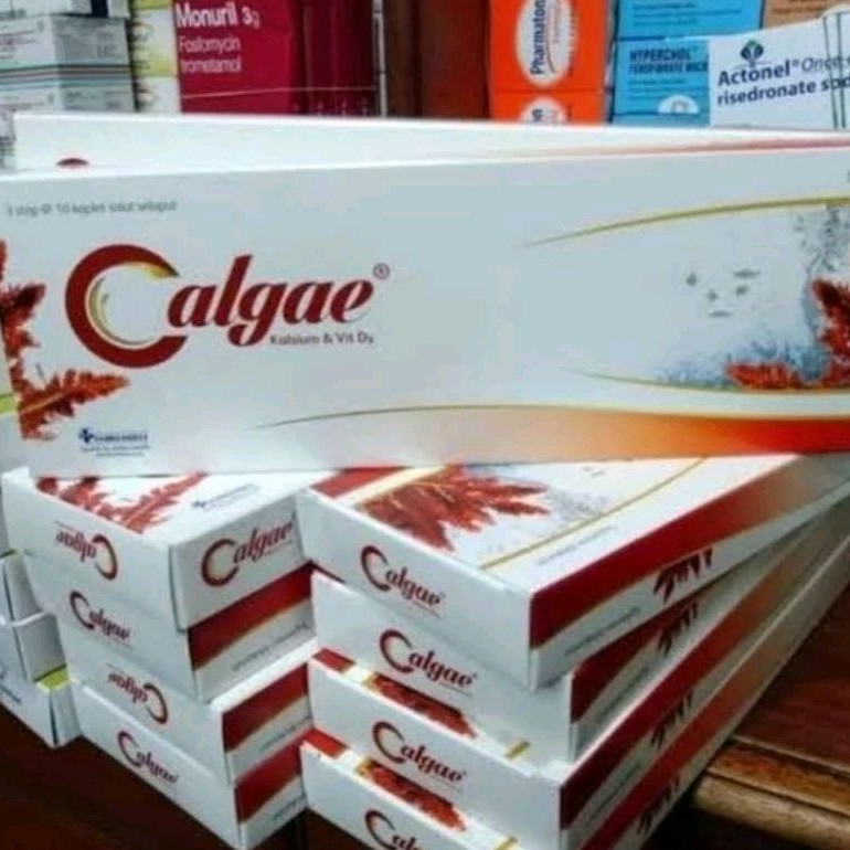 Jual CALGAE BOX ISI 30 KAPLET | Shopee Indonesia
