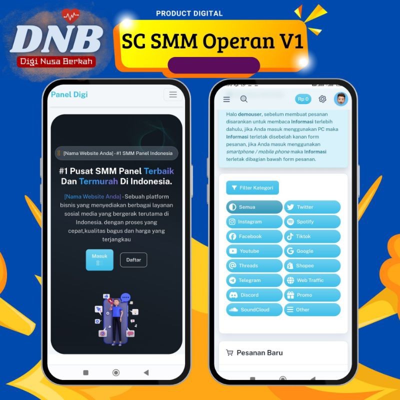 Jual Source Code Panel SMM operan Panel Digi Terbaru 2025 | Shopee Indonesia