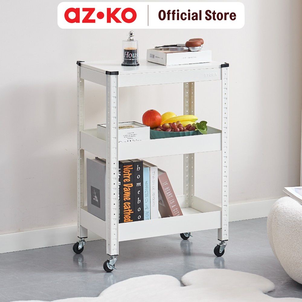 Jual AZKO Stora Kenta Rak Troli Tingkat Tempat Penyimpanan Multifungsi ...