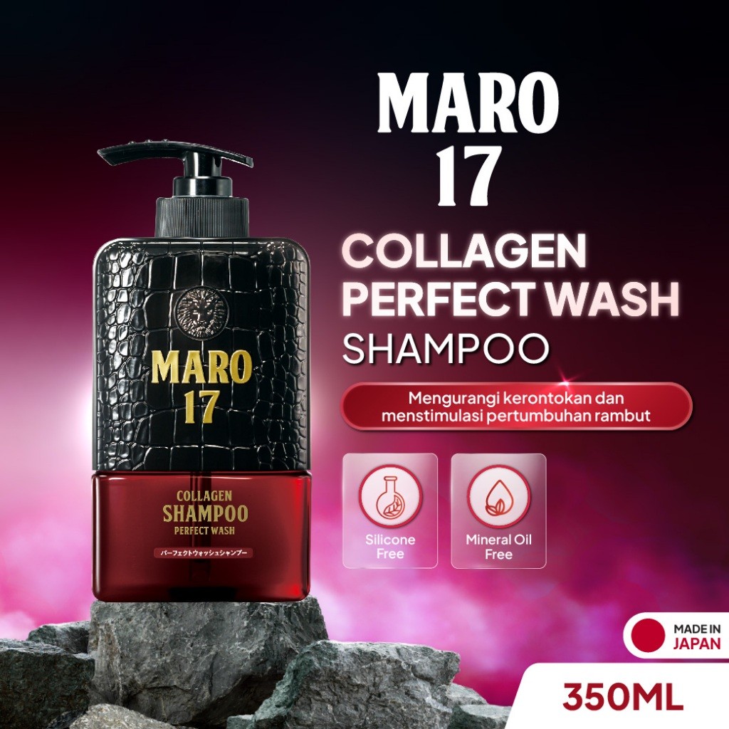 Jual MARO17 COLLAGEN SHAMPOO PERFECT WASH 350ML | Shopee Indonesia