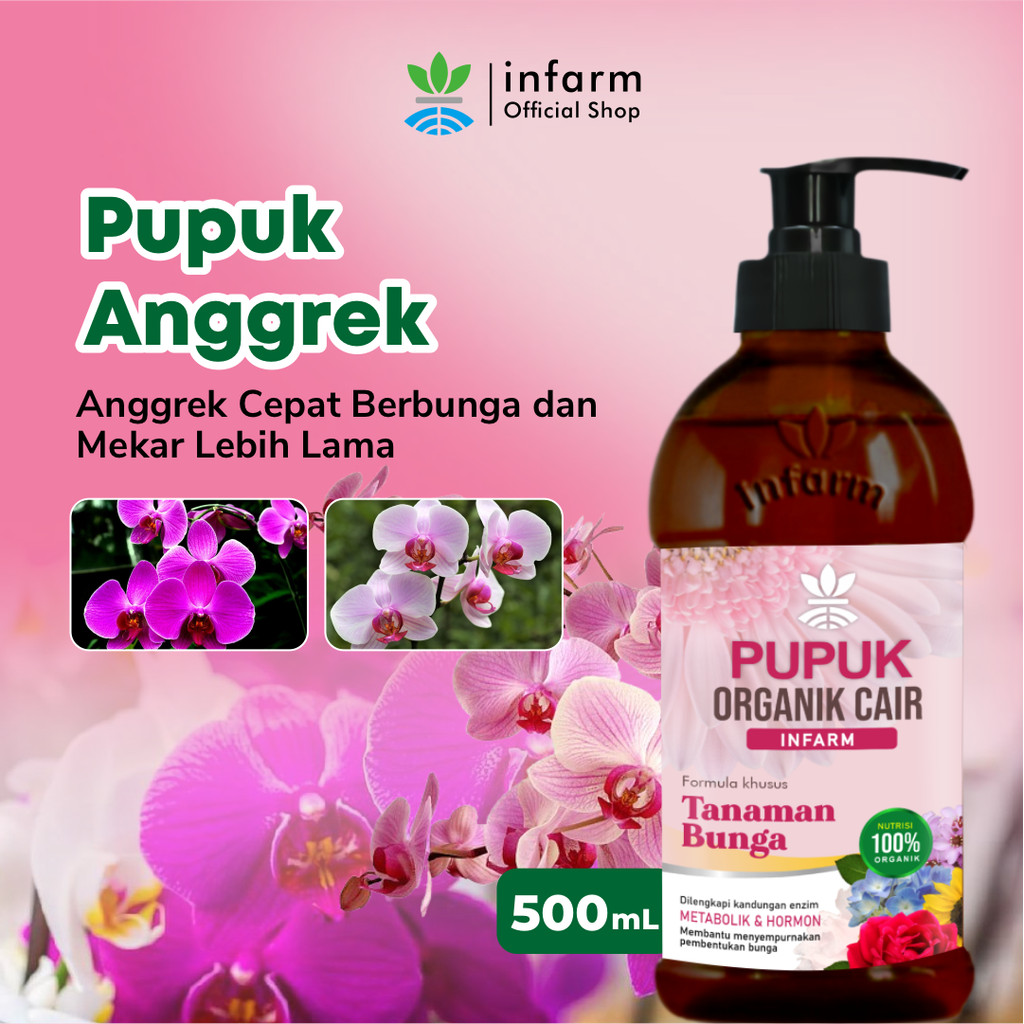 Jual INFARM - Pupuk Organik Cair Tanaman Bunga 500 ml POC Pelebat Bunga ...