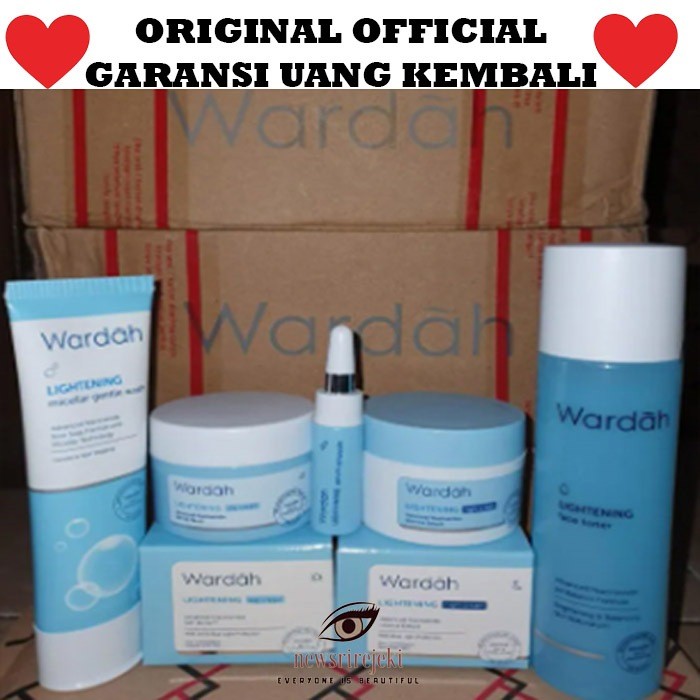 Jual WARDAH PAKET LIGHTENING SERIES ORIGINAL / Wardah Set paket lengkap ...