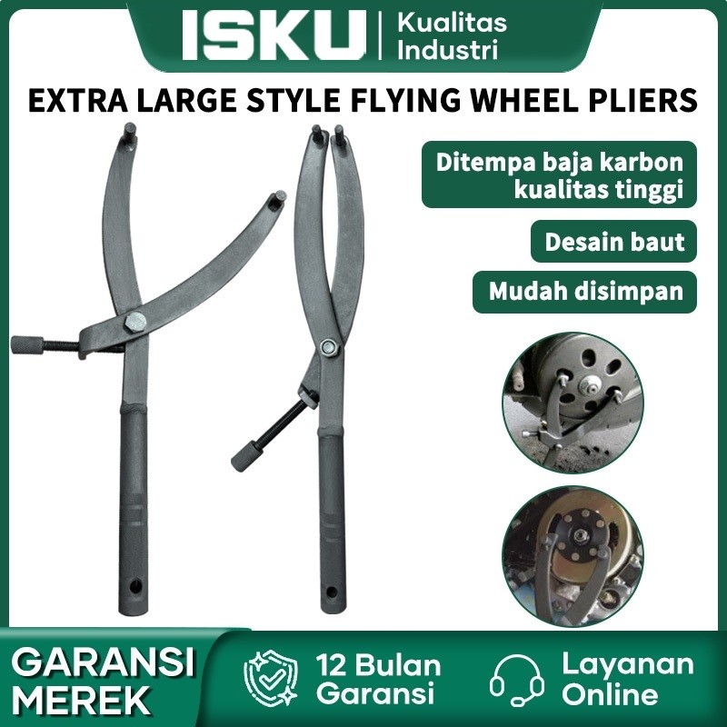 Jual ISKU Flying Wheel Pliers Y-Type Flywheel Wrench Treker CVT Motor ...