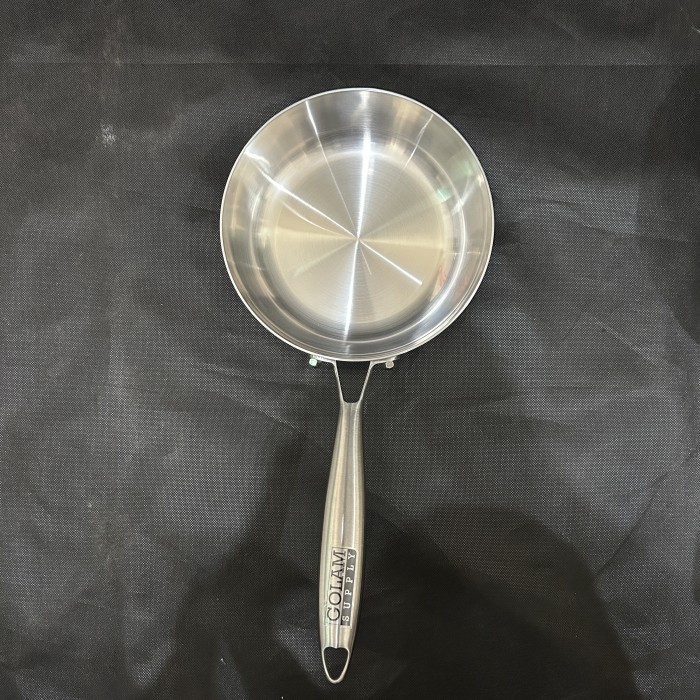 Jual Sautee pan frying pan golam supply SUS 316 L 3 layer panci wajan skillets pan 20cm viral ...