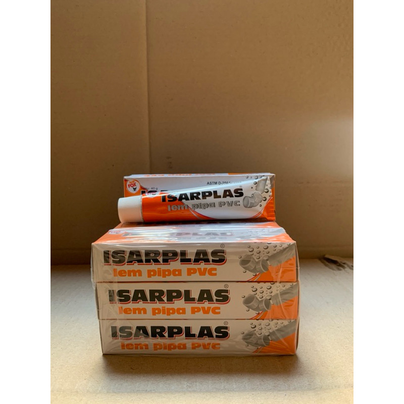 Jual Lem pipa PVC isarplas 40 gram || lem paralon super kuat (1pcs) | Shopee Indonesia