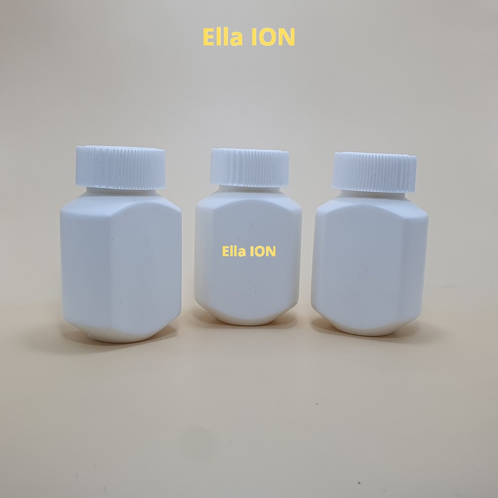 Jual Botol 60 Kapsul Gingseng Putih Hdpe Tutup Putih / Botol Obat ...