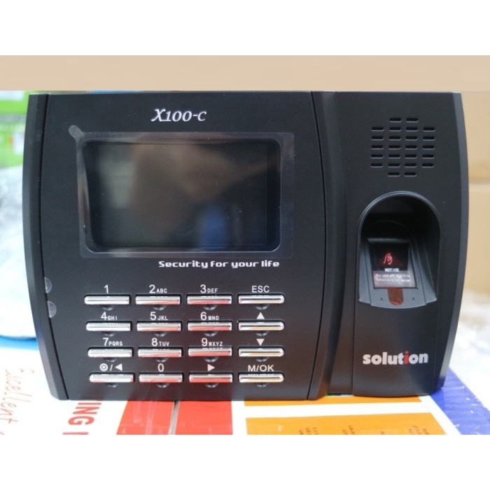 Jual Jual Mesin Absen Finger Print Solution X100C X100-C | Shopee Indonesia