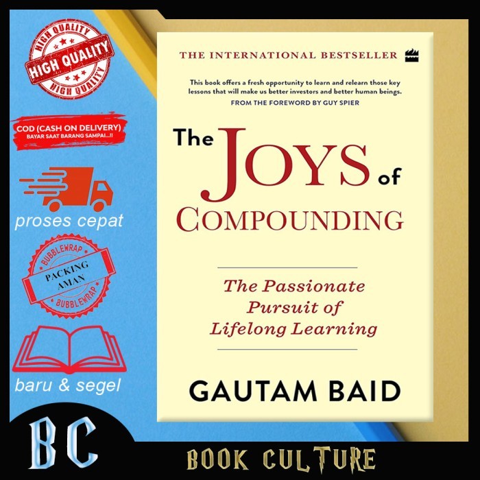 Jual The Joys of Compounding - Gautam Baid (English) | Shopee Indonesia