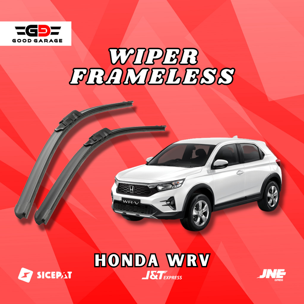 Jual Wiper Soft Blade Mobil Honda WRV / WR-V Frameless Single Karet 1 ...