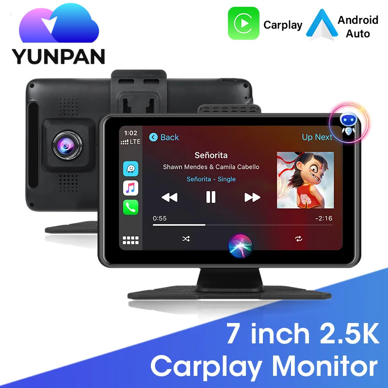 Jual YunPan Universal 7 Inch Car Radio Video Player Wireless Carplay ...