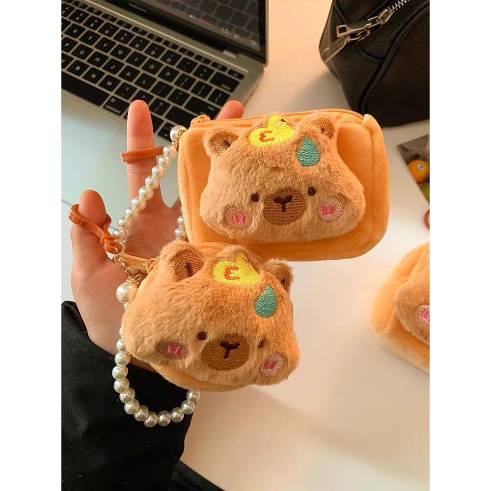 Jual Dompet Koin Lucu Edisi Capybara EDITION Lucu Pouch Bag Mini Charm Dompet Kecil Serbaguna ...