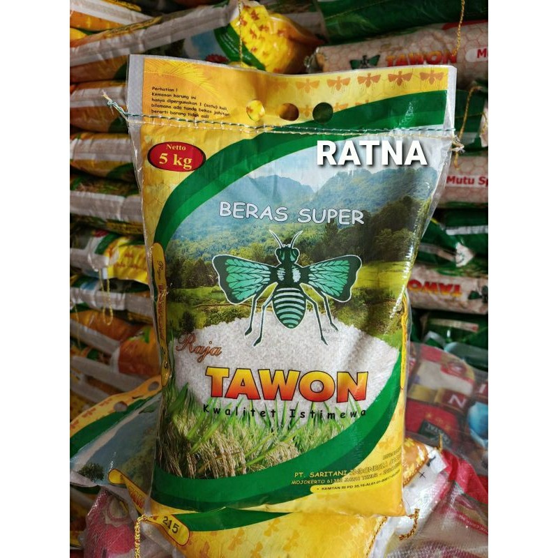 Jual BERAS SUPER RAJA TAWON KUNING 10 KG (SARI TANI) | Shopee Indonesia