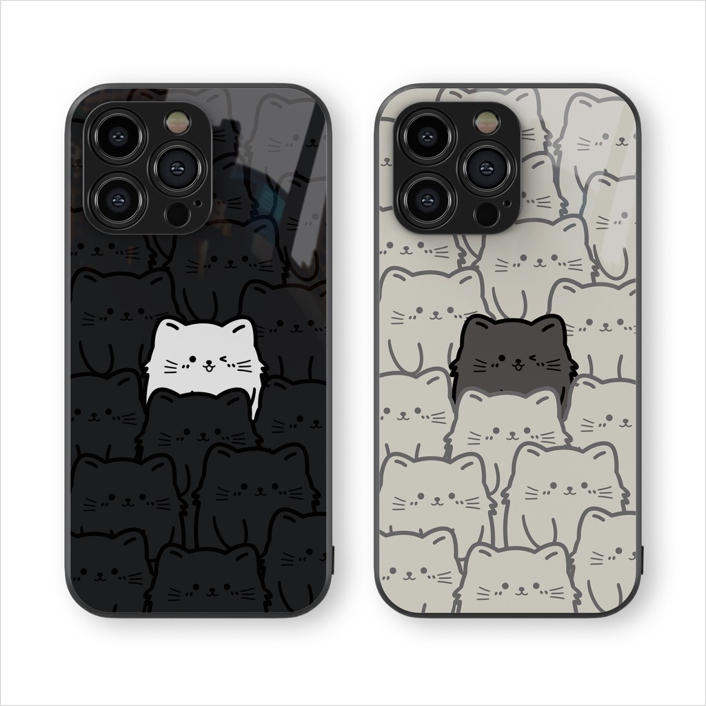 Jual Casing Motif Kucing Couple Untuk Android & iPhone 11/12/13/14/15 ...