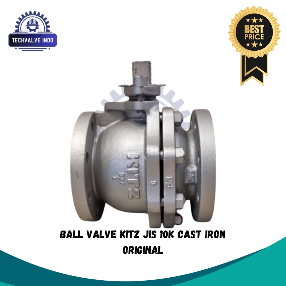 Jual BALL VALVE KITZ 8" INCH JIS 10K CAST IRON ORIGINAL | Shopee Indonesia