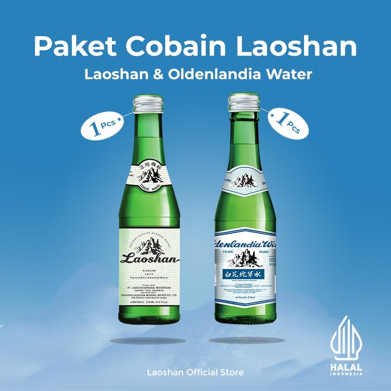 Jual Paket Cobain Laoshan Sparkling Water - 2Pcs | Shopee Indonesia