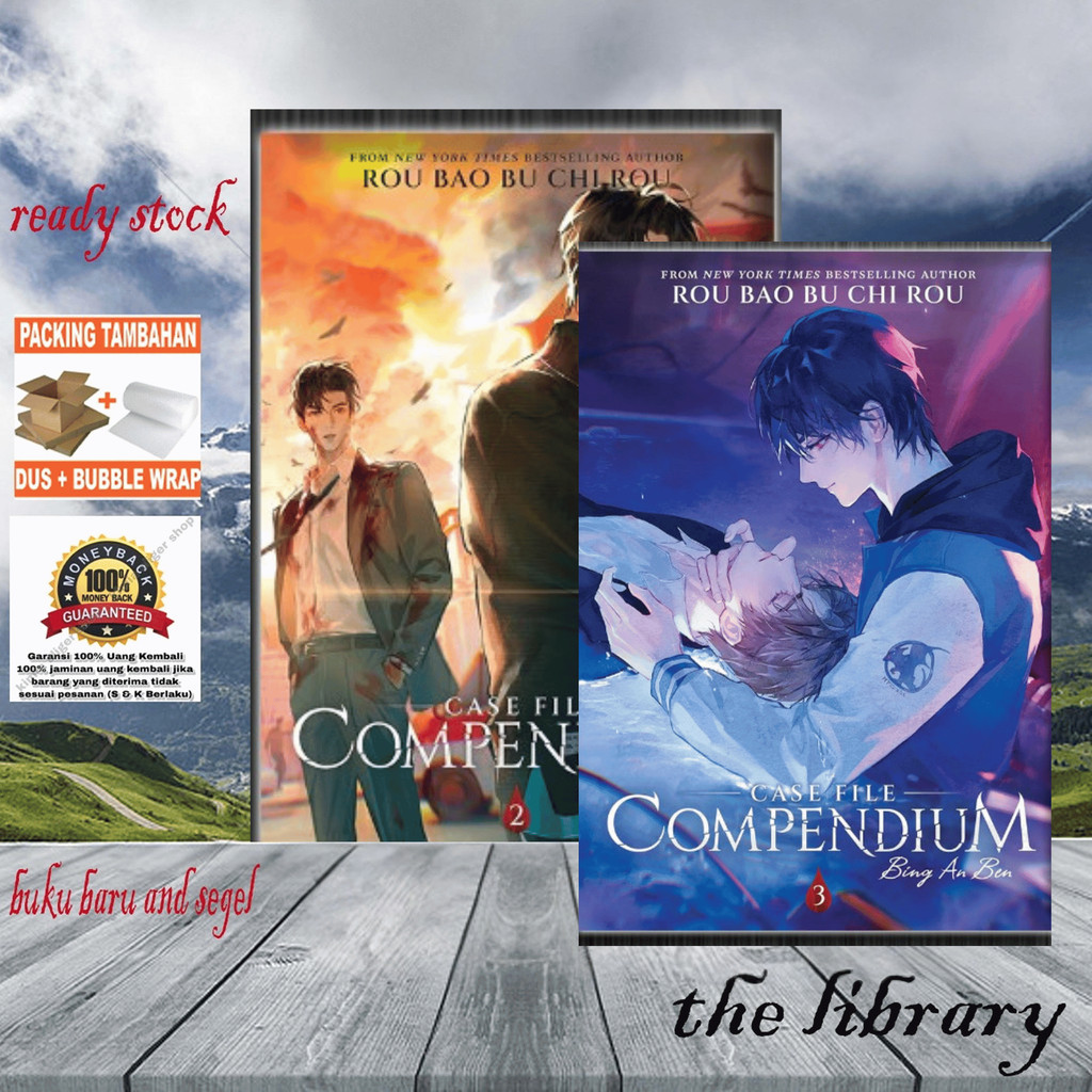 Jual Case File Compendium: Bing An Ben (Novel) (3 book series) by Rou Bao Bu Chi Rou (English ...