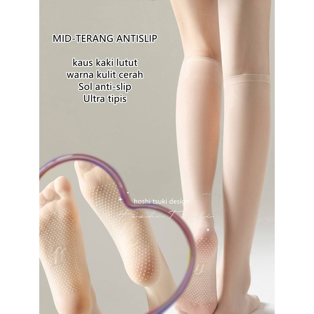 Jual Berkualitas tinggi⭐COD⭐Desain Terbaru 2025-Hoshi Tsuki kaos kaki antislip-Aurora jumbo ...