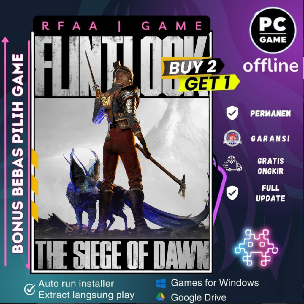 Jual FLINTLOCK THE SIEGE OF DAWN DELUXE EDITION | GAME PC - LAPTOP - DL ...