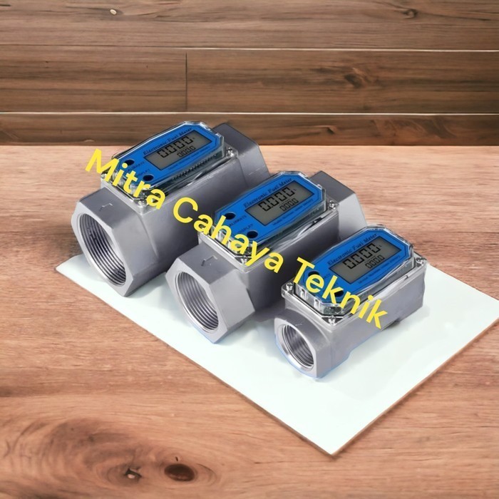 Jual Digital Flow meter Turbine 1 inch Flow meter Air/Solar/Minyak 1 ...