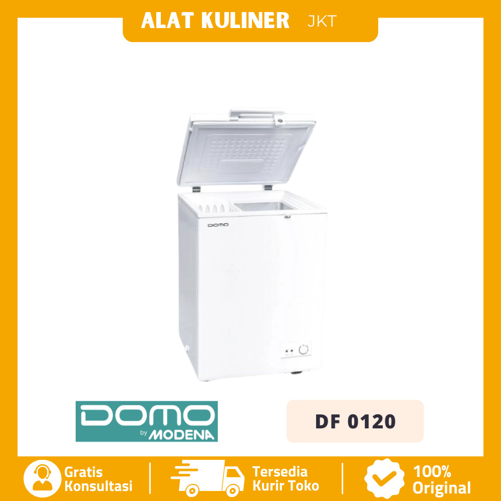 Jual DOMO BY MODENA DF 0120 W DF 0120W CHEST FREEZER BOX | Shopee Indonesia
