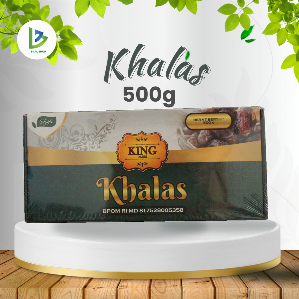 Jual Kurma Khalas King 500gr - Khalas King - 500gr | Shopee Indonesia