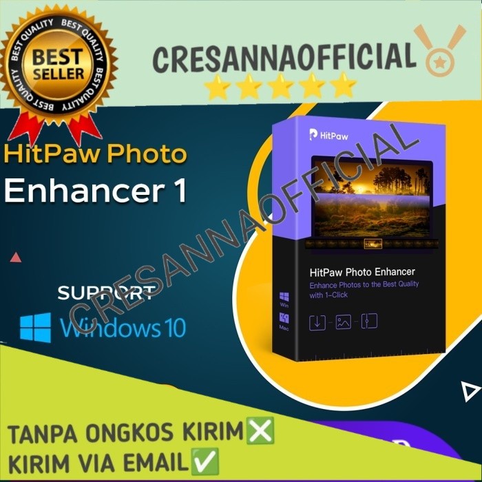 Jual Terbaru Software Menjernihkan Gambar: HitPaw Photo Enhancer 1 [Win] Full verison | Shopee ...
