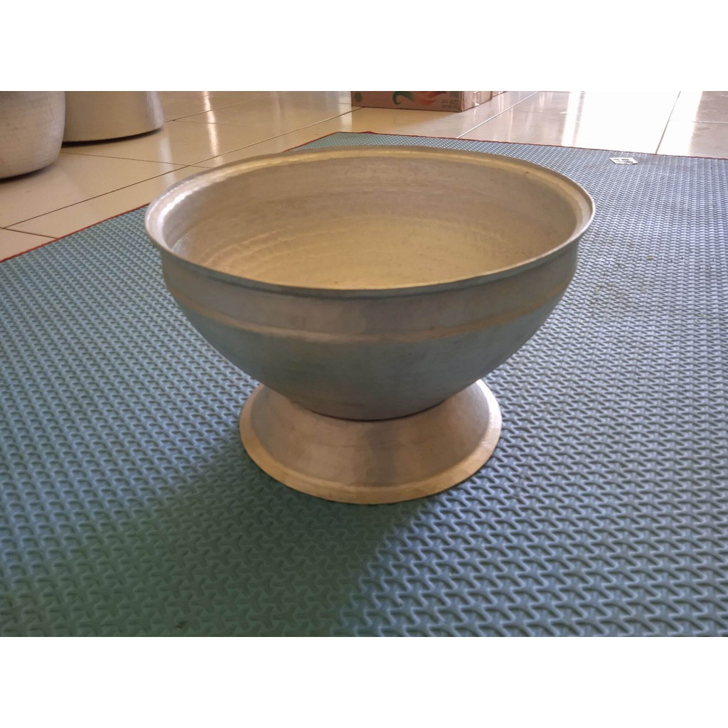 Jual sangku nasi alumunium khas garut lebar 24cm MURAH | Shopee Indonesia