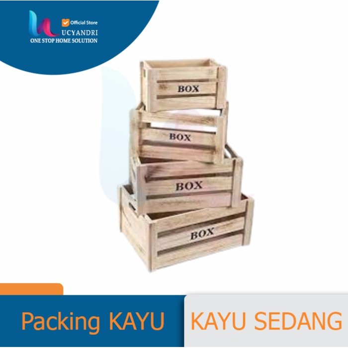 Jual PACKING KAYU SEDANG PETI KAYU BARANG SEDANG 85.000 | Shopee Indonesia