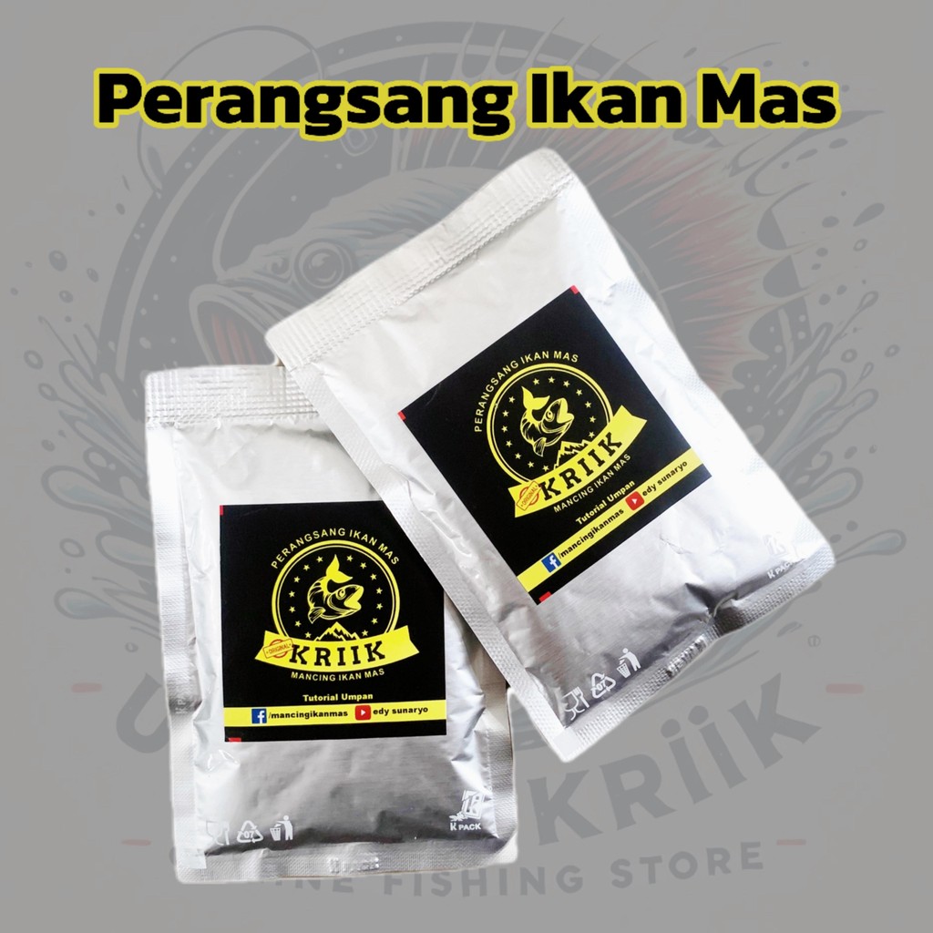 Jual KRIIK PERANGSANG -Untuk Umpan Ikan Mas | Shopee Indonesia