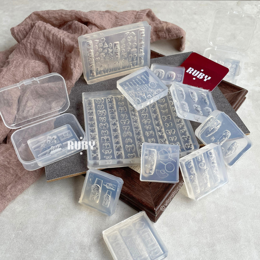 Jual RUBY NAIL 3D MOLD & THIN MOLD | PREMIUM MOLD | Mold Anti Gagal ...