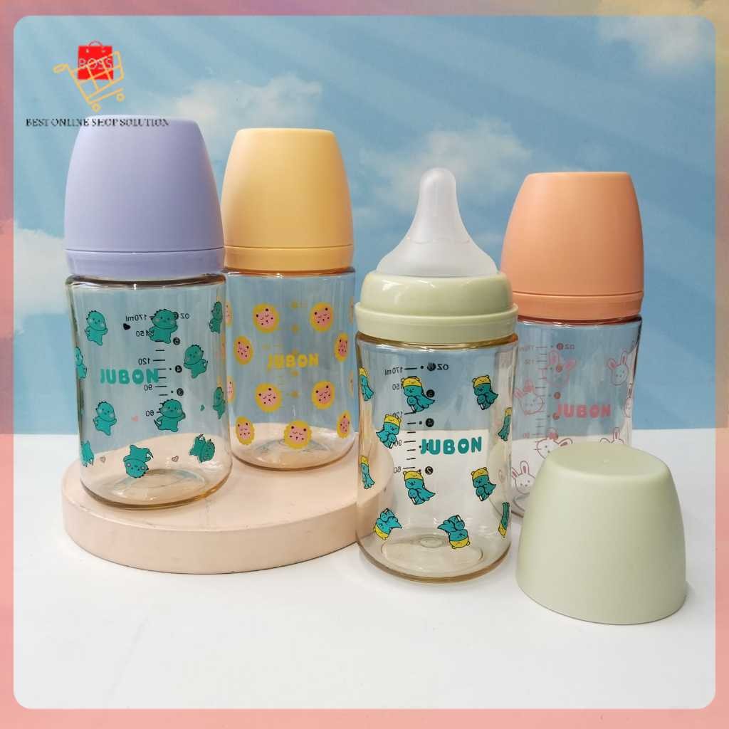 Jual Bahan PPSU Botol Susu Bayi New Born 170ml Dot Susu Bayi Newborn PPSU Anti Kolik BPA FREE ...