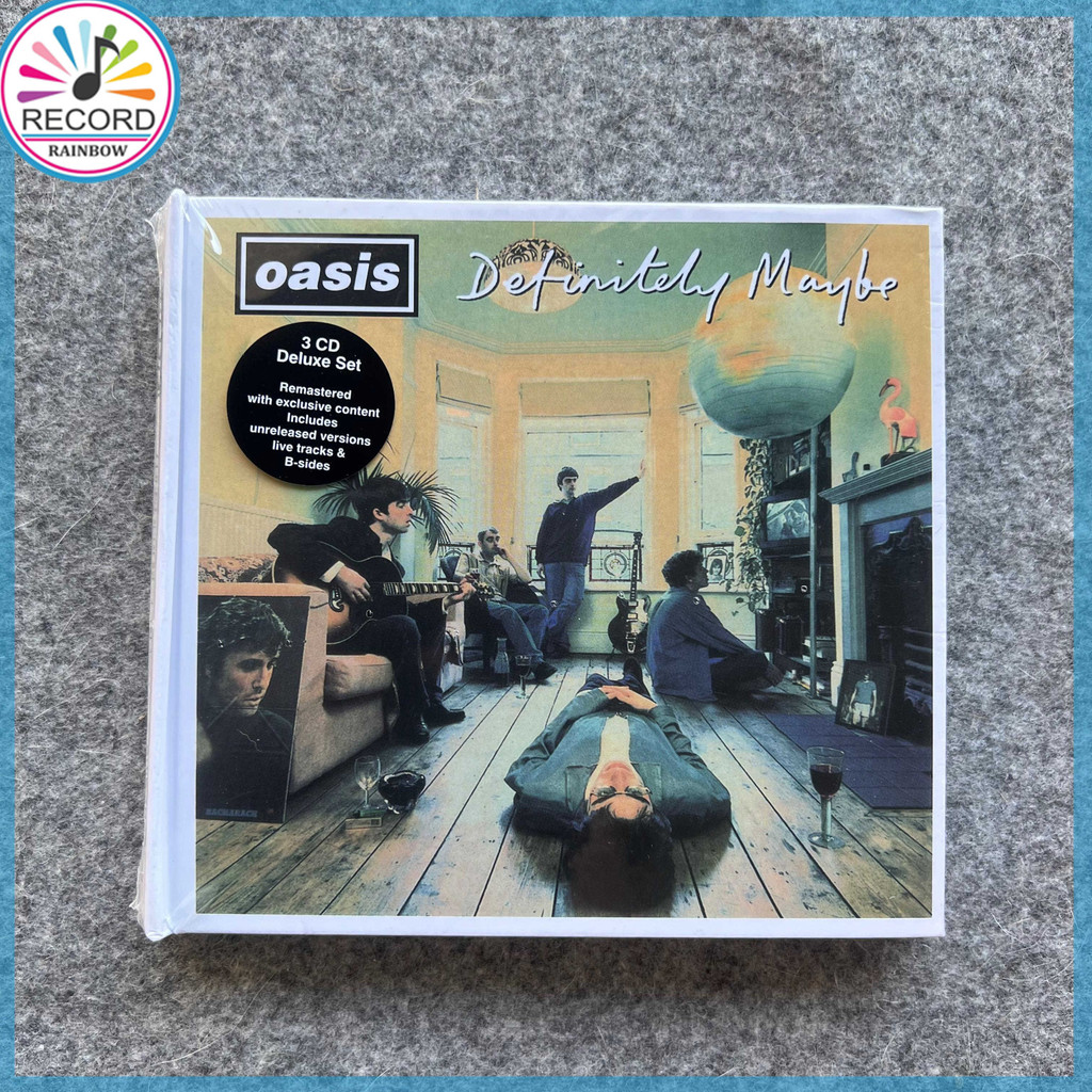 Jual CD Oasis Definitely Maybe 3CD Original Album [Tersegel] Terbaru ...