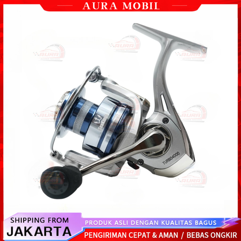 Jual REEL PANCING POWER HANDLE ONE WAY SEAKINGS TURBO 12+1BB MAX DRAG ...
