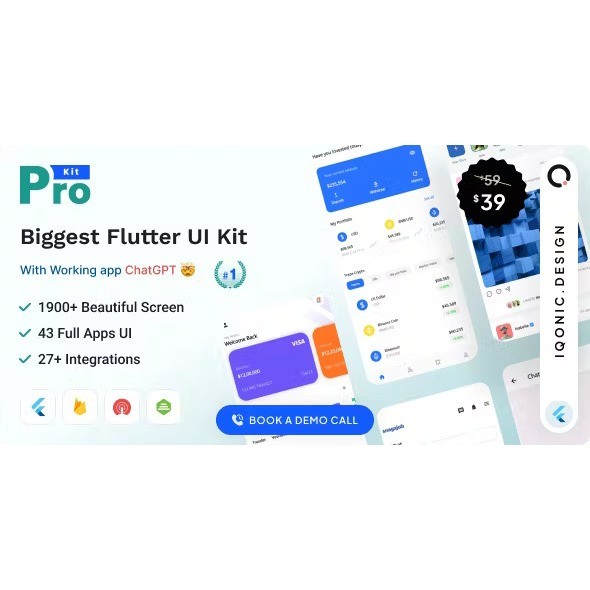 Jual ProKit Flutter - Flutter UI Kit - Original | Shopee Indonesia